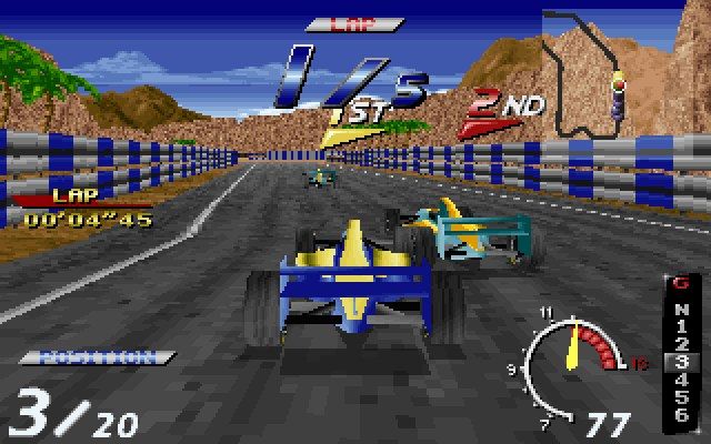 Screenshot of Speed Haste (DOS, 1995) - MobyGames