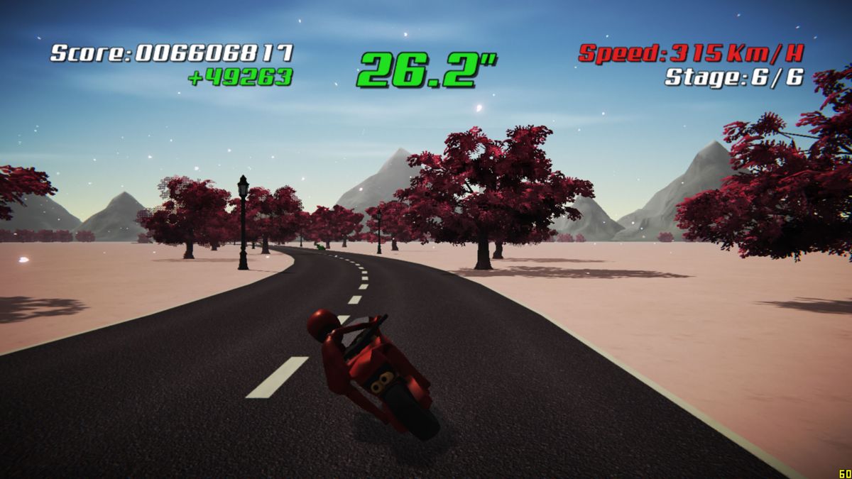 Screenshot of Super Night Riders (Windows, 2016) - MobyGames