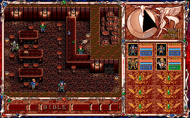Screenshot of Bible Master 2: The Chaos of Aglia (PC-98, 1994) - MobyGames