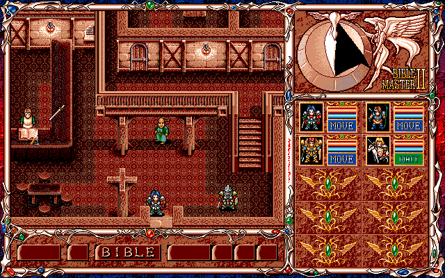 Screenshot of Bible Master 2: The Chaos of Aglia (PC-98, 1994) - MobyGames