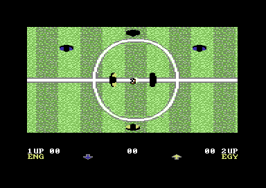 Screenshot of World Championship Soccer (Commodore 64, 1989) - MobyGames