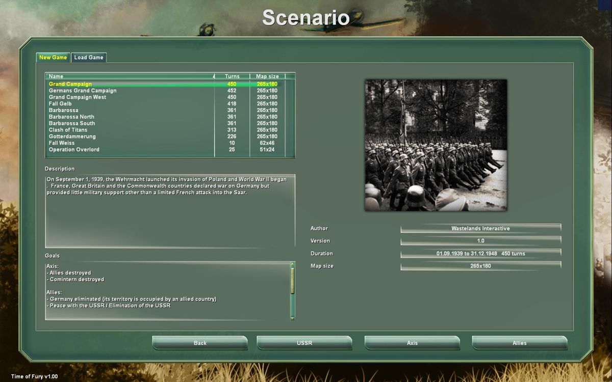 Screenshot of Time of Fury (Windows, 2011) - MobyGames