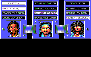 Screenshot of Mayday Squad (DOS, 1989) - MobyGames
