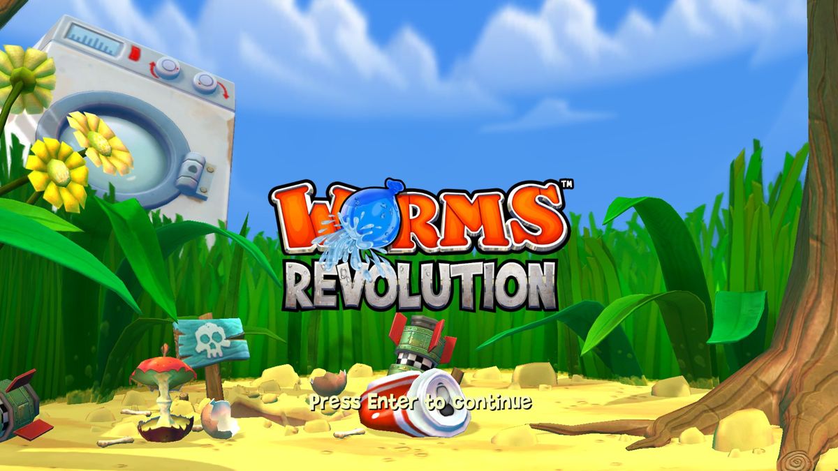 Screenshot of Worms Revolution (Windows, 2012) - MobyGames