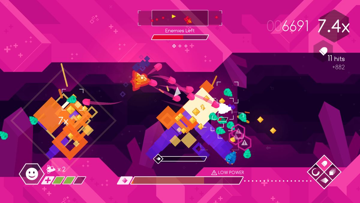 Screenshot of Graceful Explosion Machine (Windows, 2017) - MobyGames