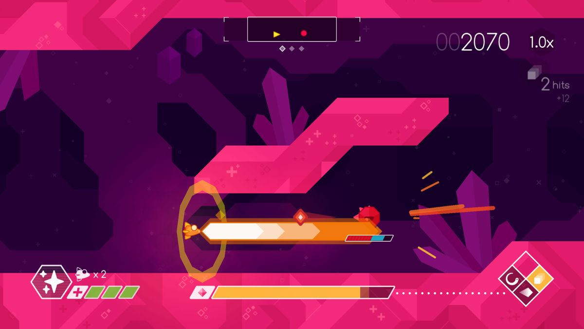 Screenshot of Graceful Explosion Machine (Windows, 2017) - MobyGames