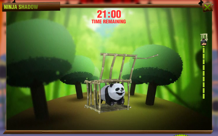 Screenshot of Ninja Shadow (Browser, 2009) - MobyGames