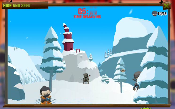 Screenshot of Hide and Seek (Browser, 2009) - MobyGames