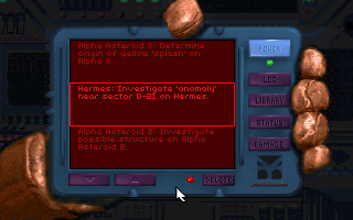 Screenshot of Alien Legacy (DOS, 1994) - MobyGames
