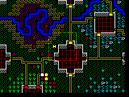 Screenshot of Lords of Chaos (ZX Spectrum, 1990) - MobyGames