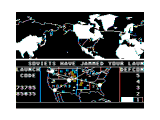 Screenshot of Wargame (TRS-80 CoCo, 1983) - MobyGames