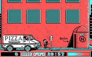 Screenshot of Avoid the Noid (DOS, 1989) - MobyGames