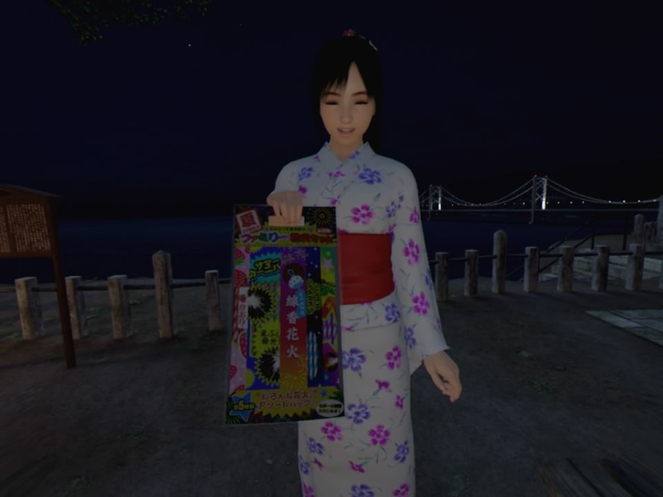 Screenshot of Summer Lesson: Miyamoto Hikari - Extra Scene: Hanabitaikai-hen (PlayStation 4 ...