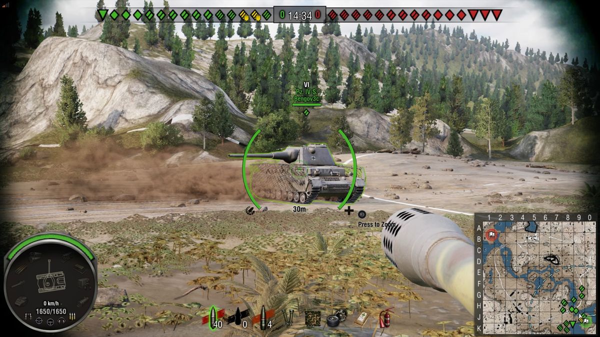 Screenshot Of World Of Tanks Pz Kpfw Iv Schmalturm Tank Bundle