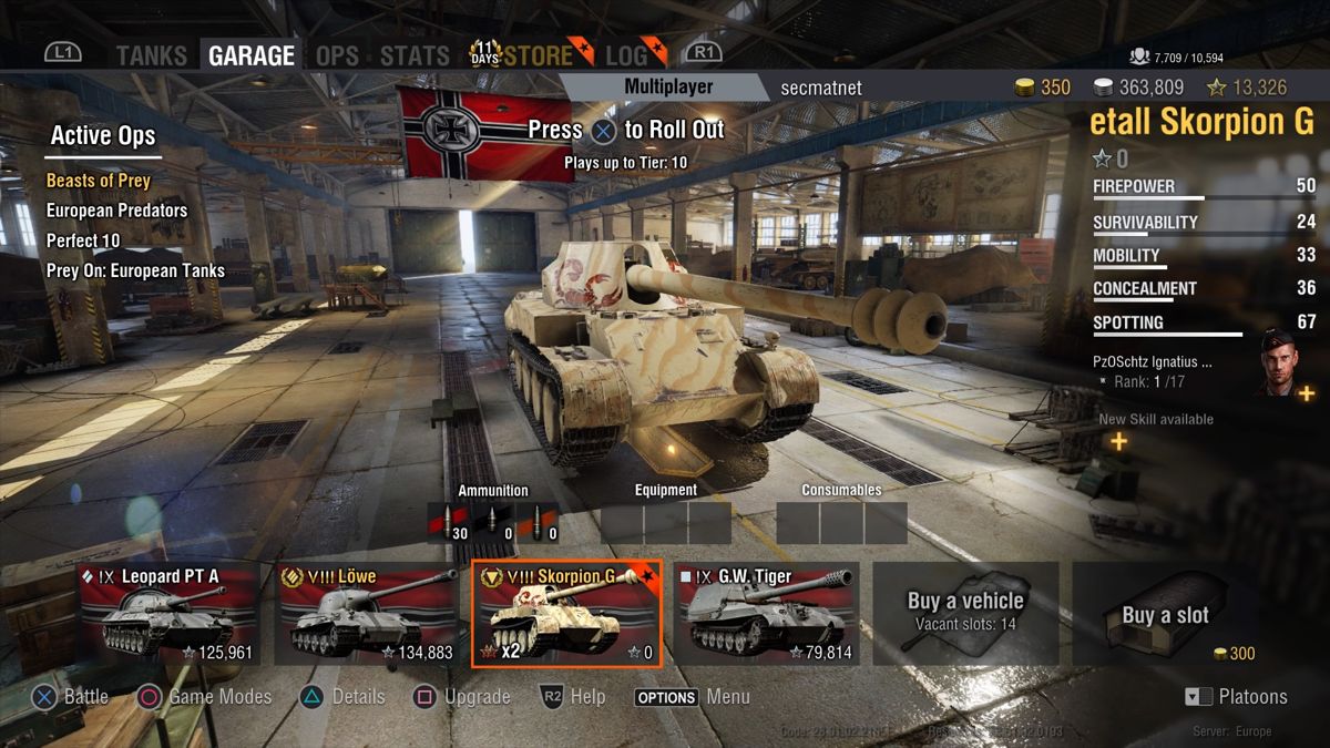 Screenshot Of World Of Tanks Rheinmetall Skorpion G Ultimate