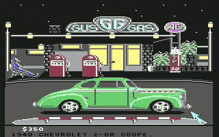 Screenshot of Street Rod (Commodore 64, 1989) - MobyGames