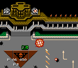 Screenshot of Jackal (NES, 1986) - MobyGames