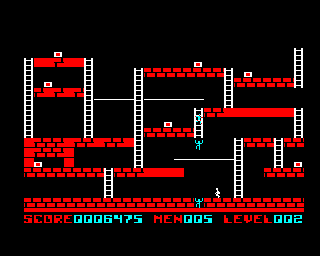 Screenshot of Lode Runner (BBC Micro, 1983) - MobyGames