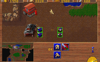 Screenshot of War Diary (DOS, 1996) - MobyGames