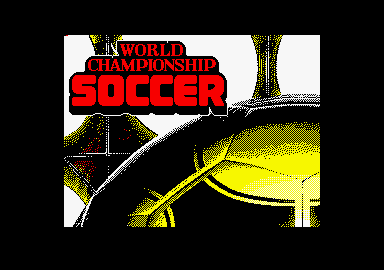 World Championship Soccer screenshots - MobyGames