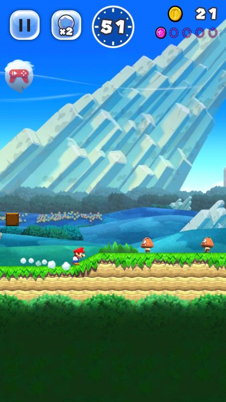 Screenshot of Super Mario Run (Android, 2016) - MobyGames