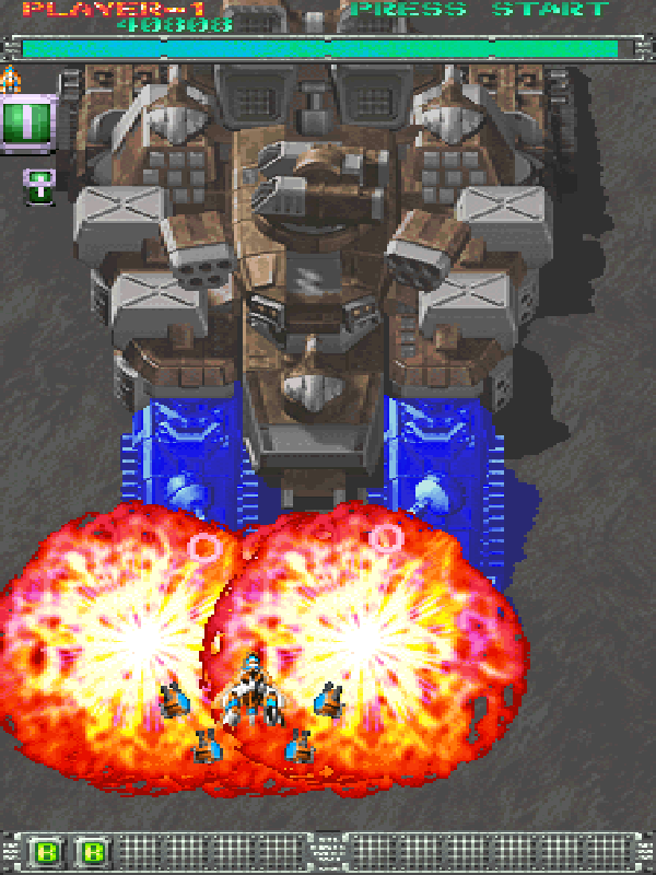 Screenshot of Ketsui: Kizuna Jigoku Tachi (Arcade, 2003) - MobyGames