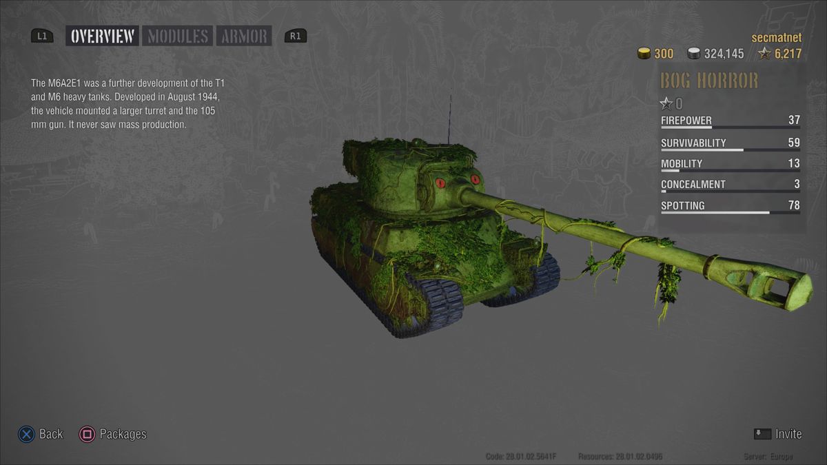 Screenshot of World of Tanks: Mercenaries - Bog Horror Ultimate ...