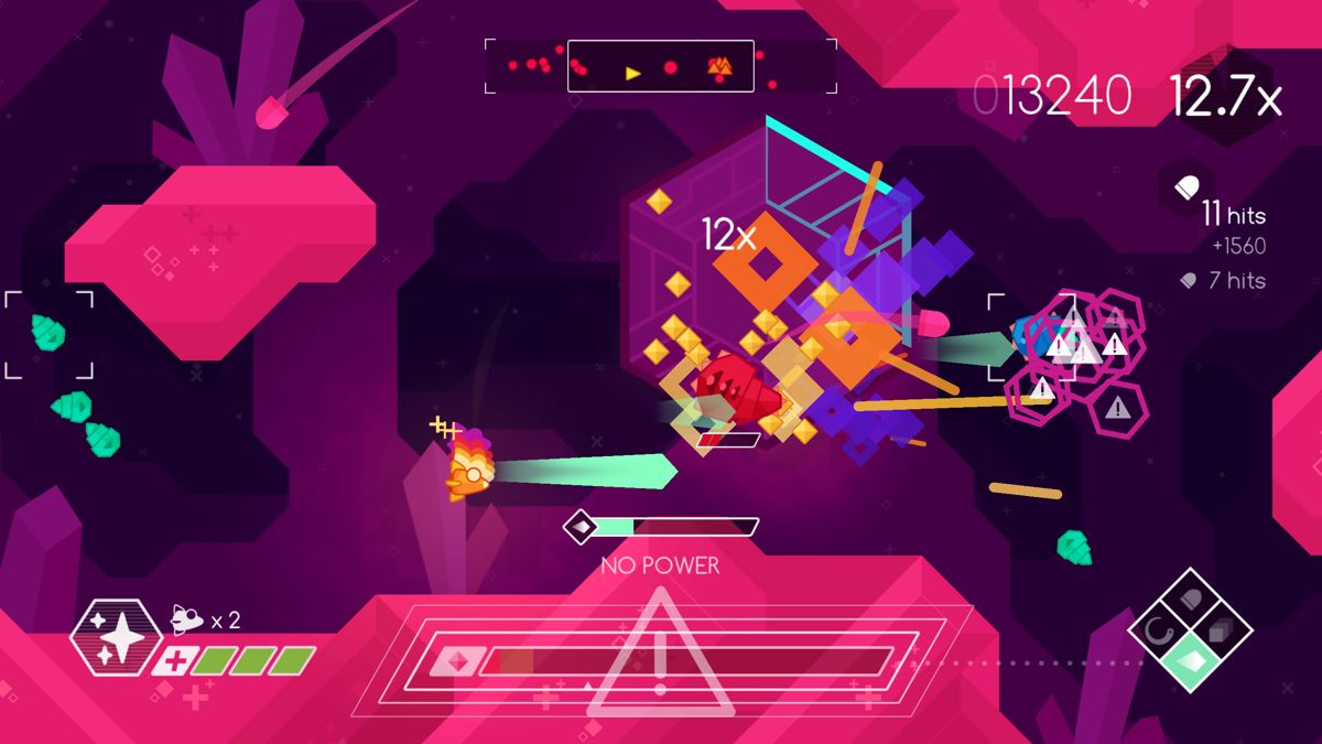 Screenshot of Graceful Explosion Machine (Windows, 2017) - MobyGames