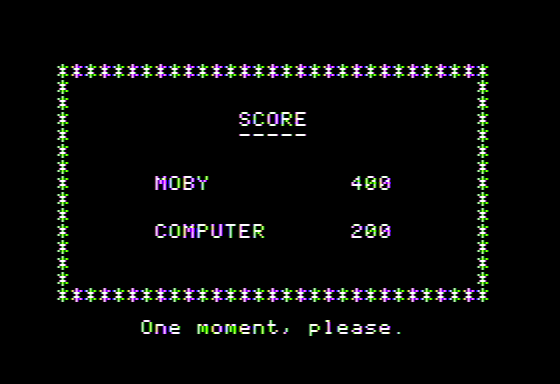Screenshot of Match It!: A Competitive Word-Matching Game (Apple II ...