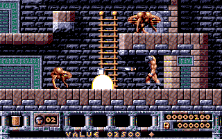 Screenshot of Gods (DOS, 1991) - MobyGames