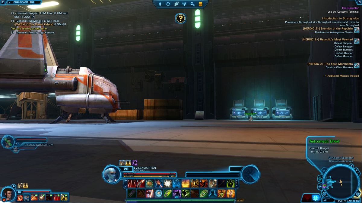 Screenshot of Star Wars: The Old Republic (Windows, 2011) - MobyGames
