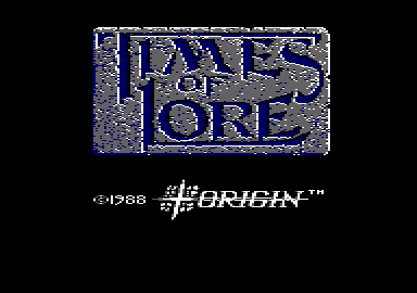 Screenshot of Times of Lore (Amstrad CPC, 1988) - MobyGames