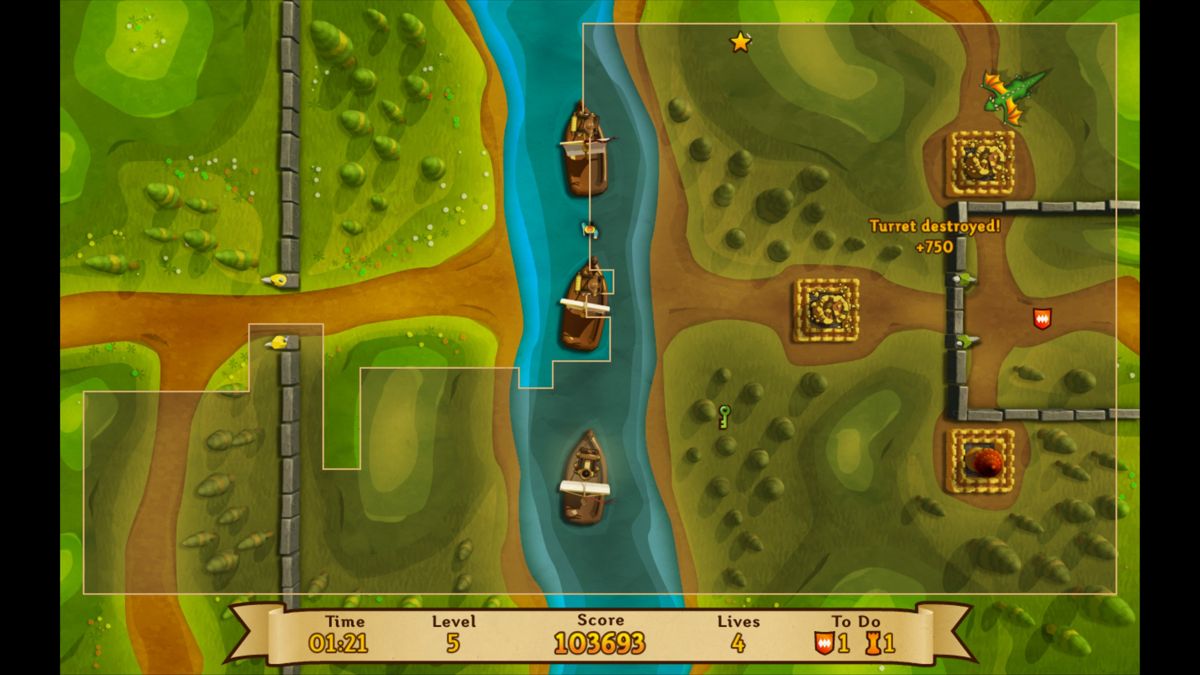Screenshot of Fortix 2 (Windows, 2011) - MobyGames