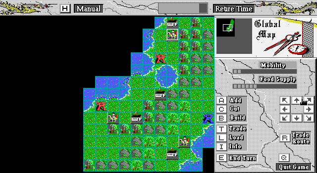 Screenshot of Canton: An Atlas Pathfinder Adventure (DOS, 1994) - MobyGames