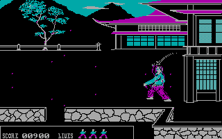Screenshot of Bushido (DOS, 1983) - MobyGames