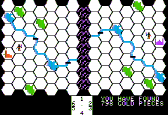 Screenshot of Crown of Arthain (Apple II, 1980) - MobyGames