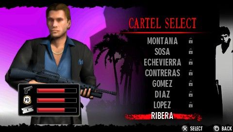 Screenshot of Scarface: Money. Power. Respect. (PSP, 2006) - MobyGames