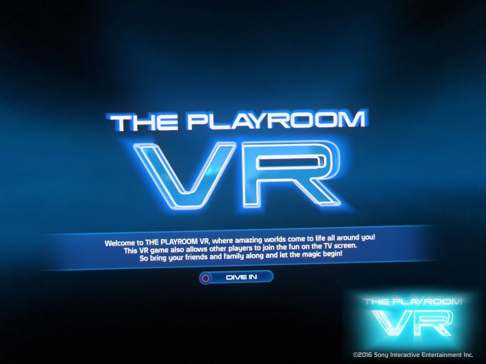 Screenshot of The Playroom VR (PlayStation 4, 2016) - MobyGames