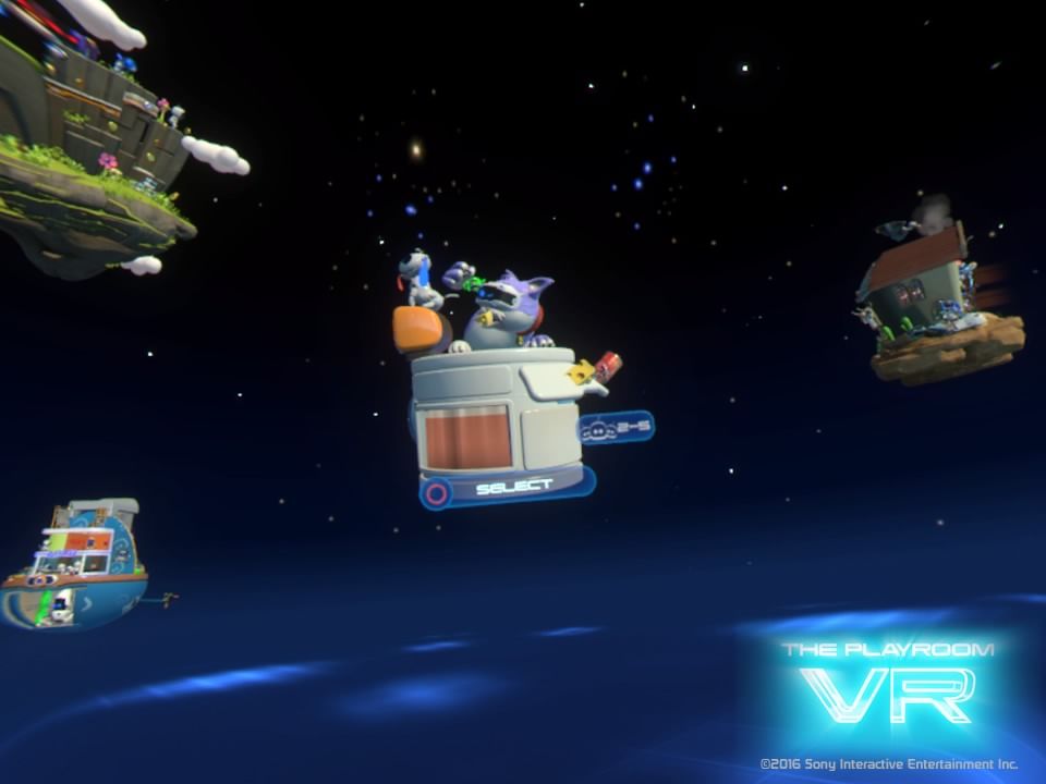 Screenshot of The Playroom VR (PlayStation 4, 2016) - MobyGames