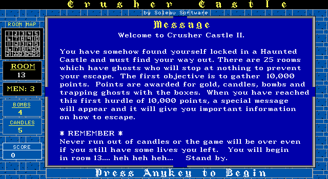 Crusher Castle II (1993) - MobyGames