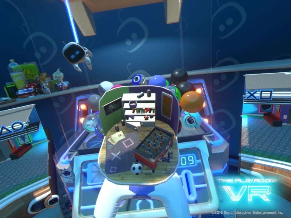 Screenshot of The Playroom VR (PlayStation 4, 2016) - MobyGames