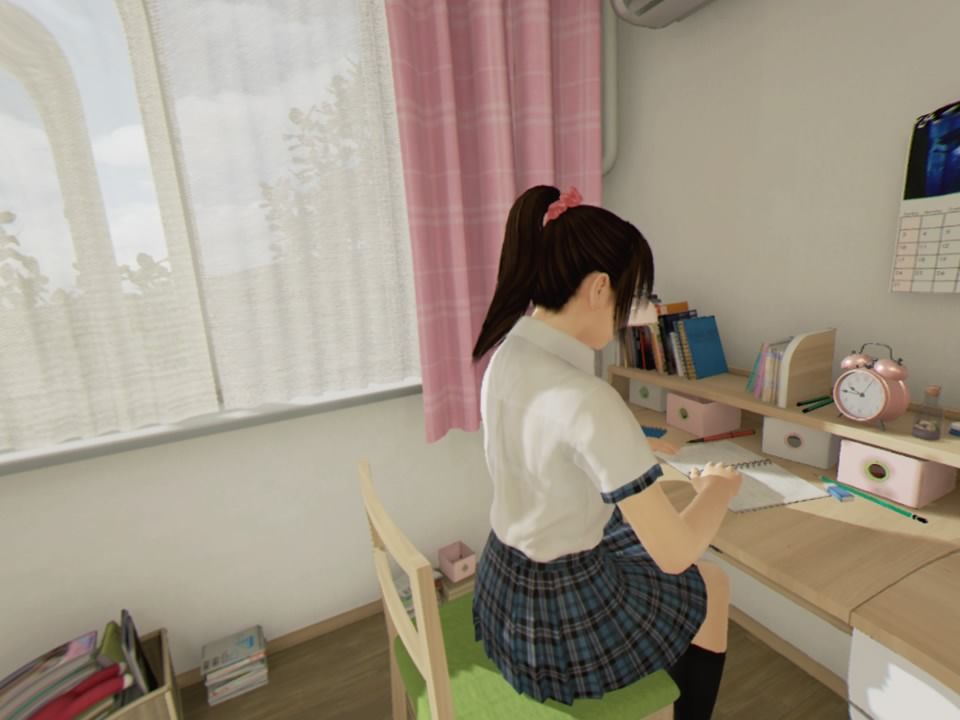 Screenshot of Summer Lesson: Miyamoto Hikari - Seven Days Room (PlayStation 4, 2016) - MobyGames