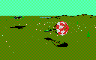 Screenshot of Battle Command (DOS, 1990) - MobyGames