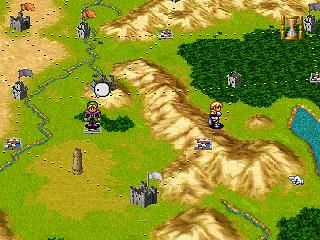 Screenshot of Dragon Force (SEGA Saturn, 1996) - MobyGames
