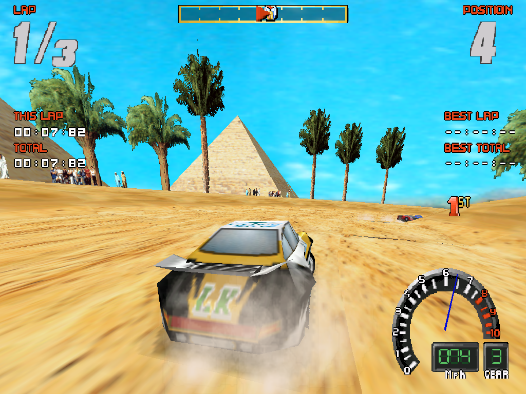 Screenshot of Screamer 2 (Windows, 1996) - MobyGames
