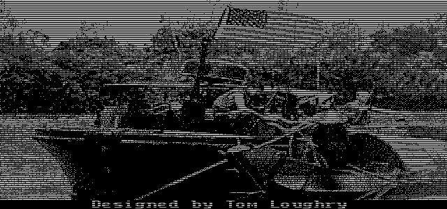 Screenshot of Gunboat (DOS, 1990) - MobyGames