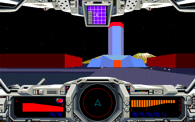 Screenshot of Star Cruiser II: The Odysseus Project (PC-98, 1993) - MobyGames