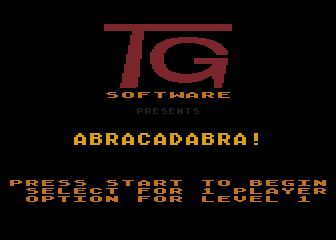 Abracadabra! (1983) - MobyGames