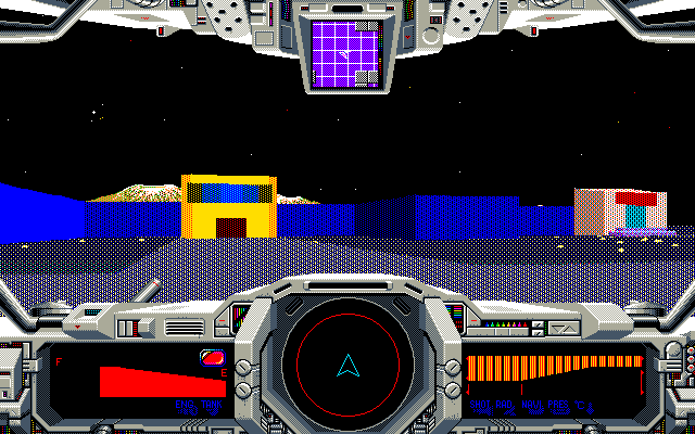 Screenshot of Star Cruiser II: The Odysseus Project (PC-98, 1993) - MobyGames
