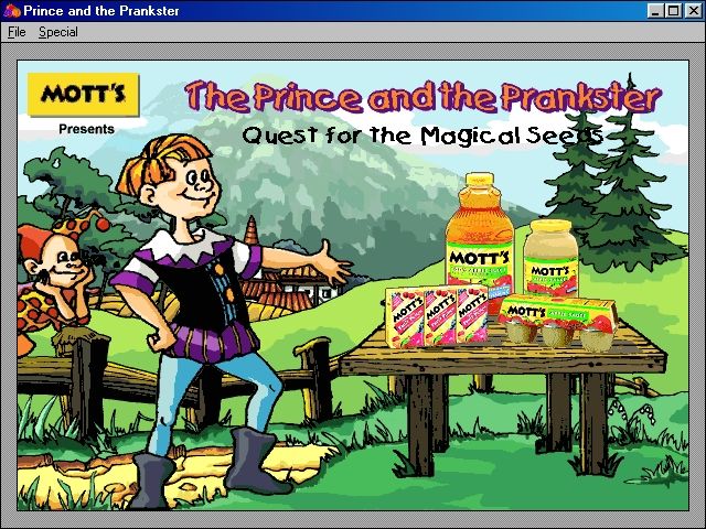 Screenshot of Mott's Presents The Prince and the Prankster: The Quest ...